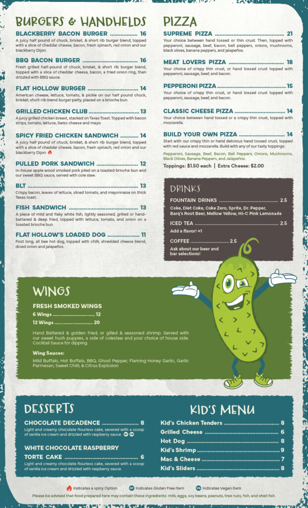 Twisted Pickle at Flat Hollow Marina and Resort